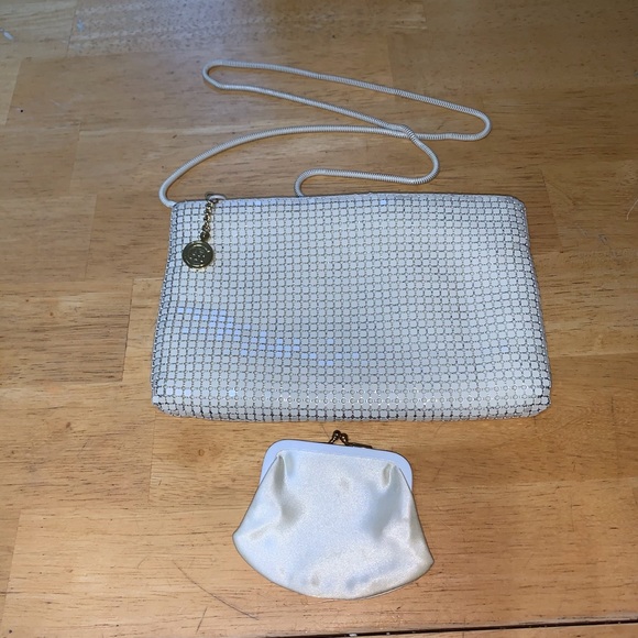 Bags | Vintage Chr Metal Mesh Evening Bag Change Purse | Poshmark